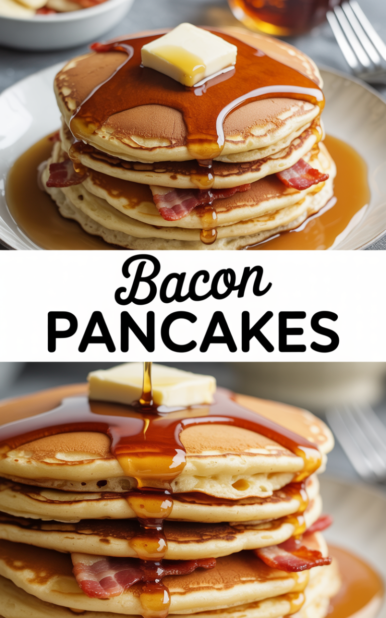 Bacon Pancakes: The Ultimate Savory-Sweet Breakfast Twist ...