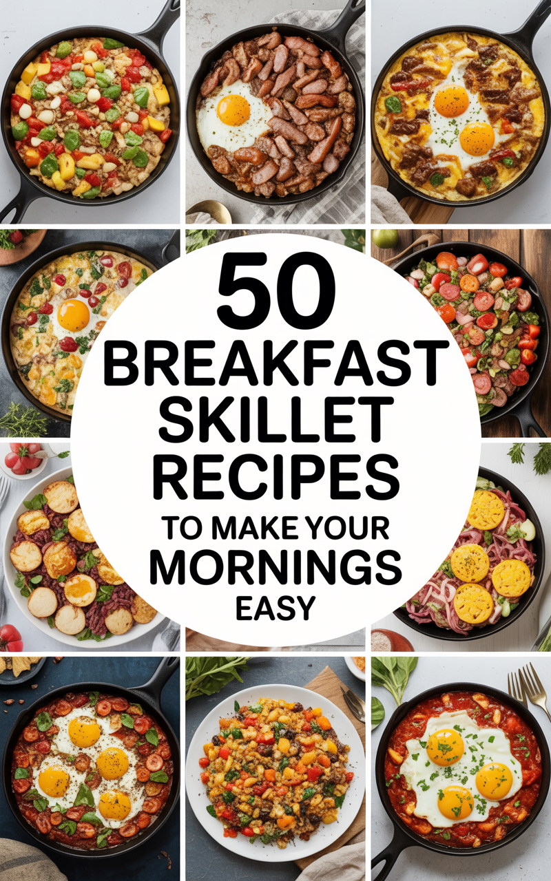 Skillet Sunrise: 50+ Bold Breakfast Recipes to Kickstart Your Morning ...
