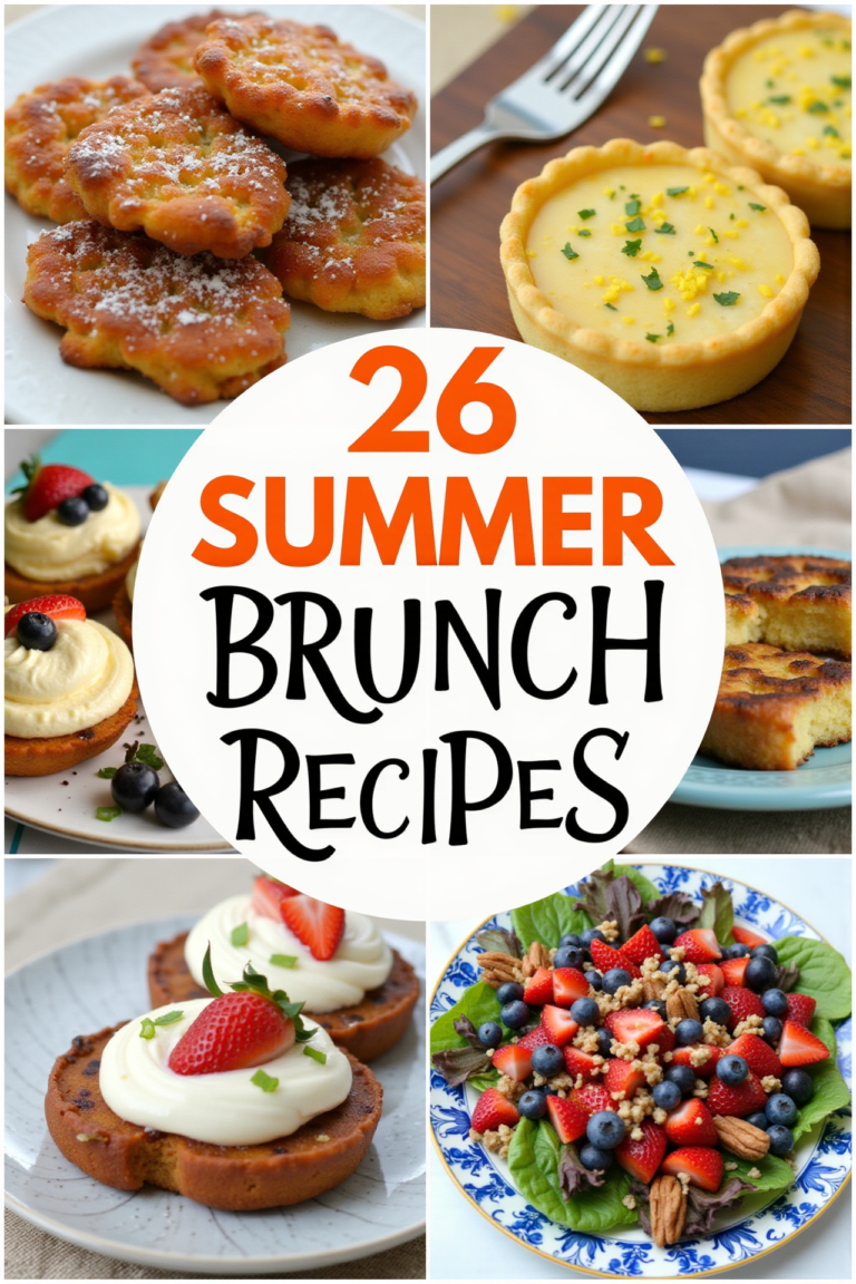 Sun-Kissed Brunch: Effortless Summer Recipes for Vibrant Gatherings ...